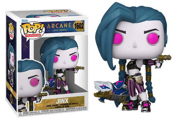 Jinx #1602 - Arcane League of Legends Funko Pop! – Elemento Pop CR