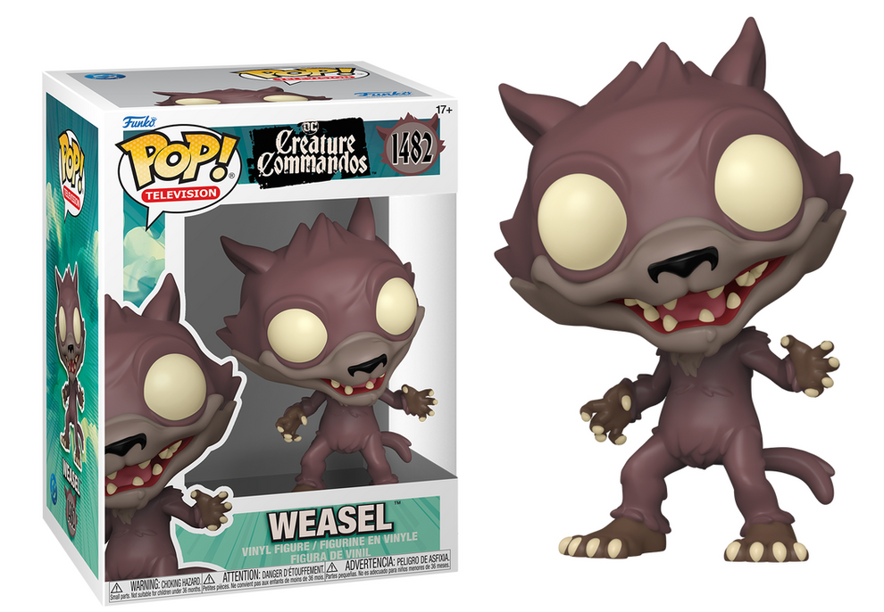Por Encargo - Weasel #1482 - DC's Creature Commandos Funko Pop ...