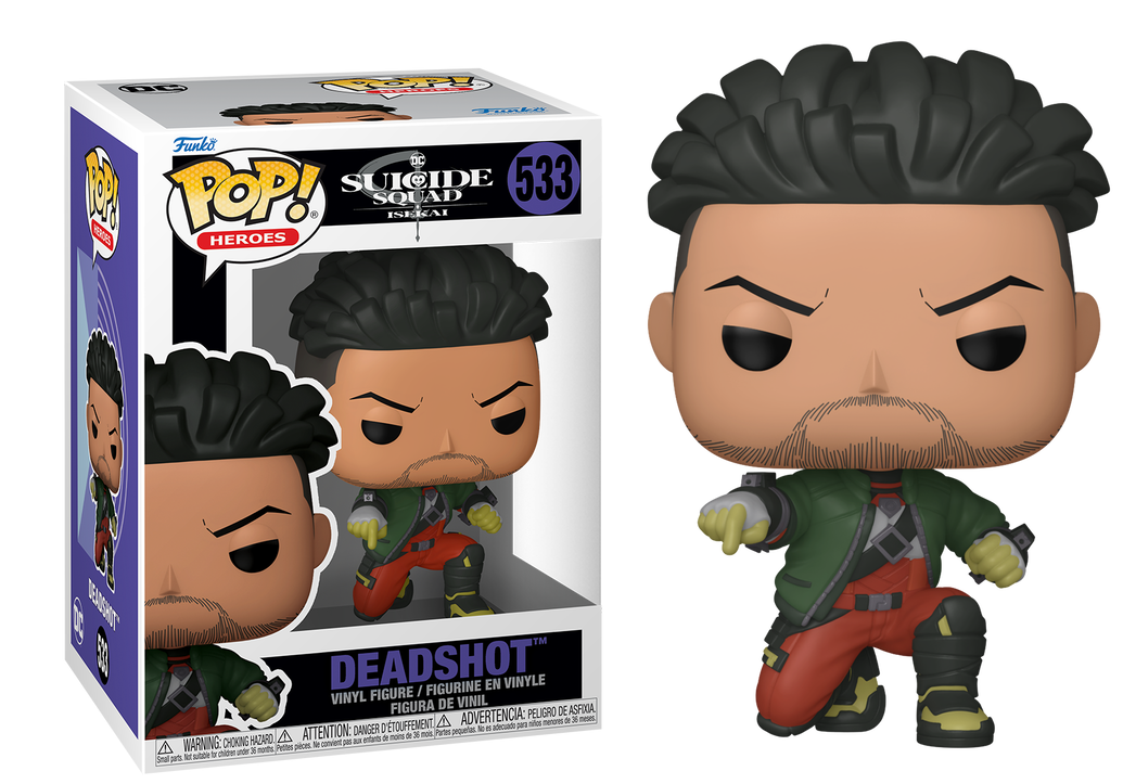 Preventa Deadshot #533 - Suicide Squad Isekai Funko Pop! – Elemento Pop CR