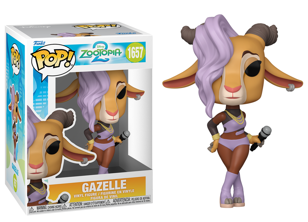 Gazelle #1657 - Disney's Zootopia 2 Funko Pop! – Elemento Pop CR