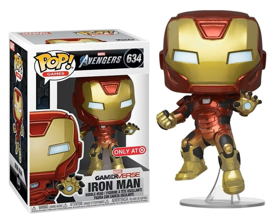 Iron Man Target #634 - Marvel's Avengers Game Funko Pop! – Elemento Pop CR