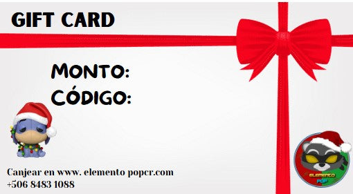 GIFT CARD – Elemento Pop CR