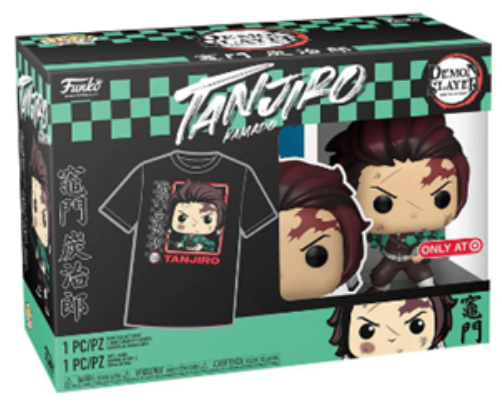 Tanjiro Kamado #867 Metallic Target Exclusive – Demon Slayer Funko Pop ...